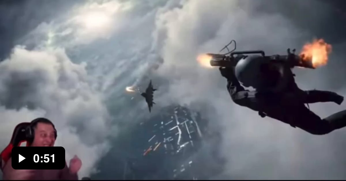 Reaction of the original creator of the battlefield jet stunt to ...