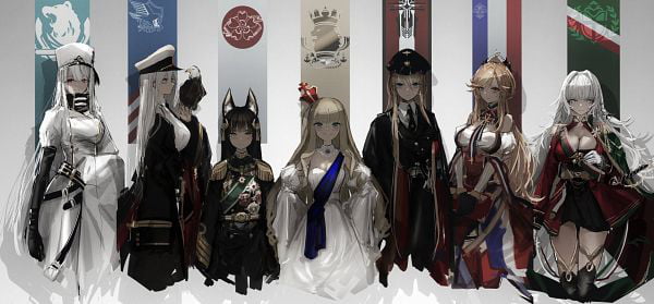 Azur Lane Faction Leaders (UD) - 9GAG