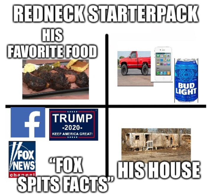 Redneck starterpack - 9GAG