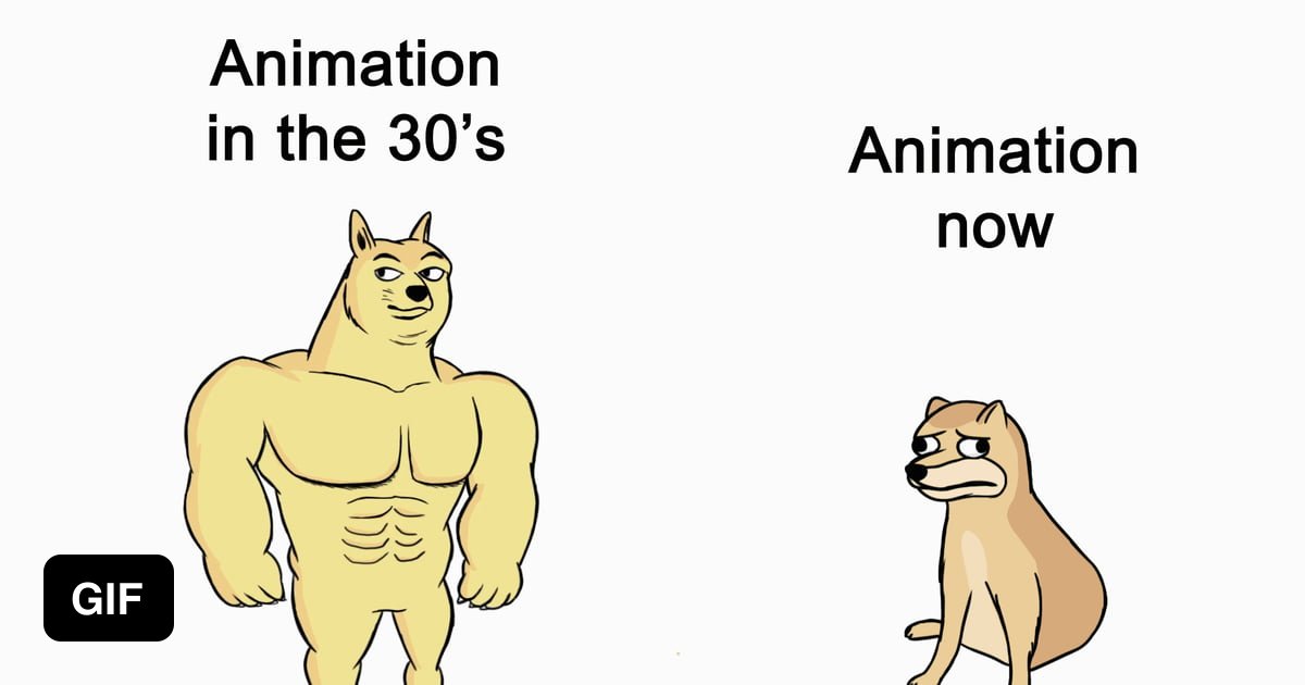 Obviously modern animation is not always so bad, this is just a pretext ...