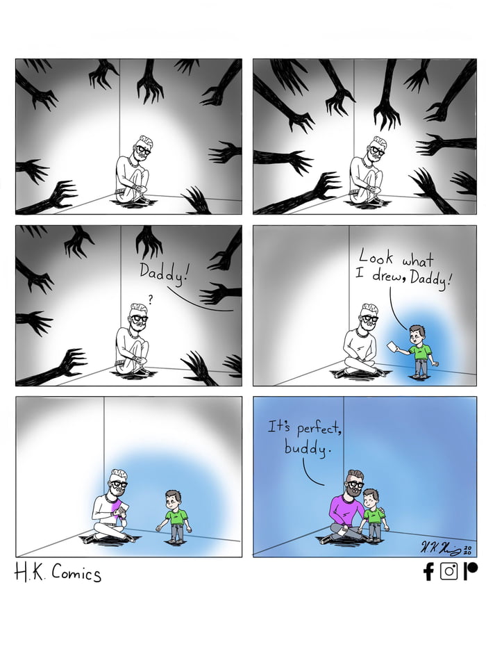 “Inner Demons” by H.K. Comics - 9GAG