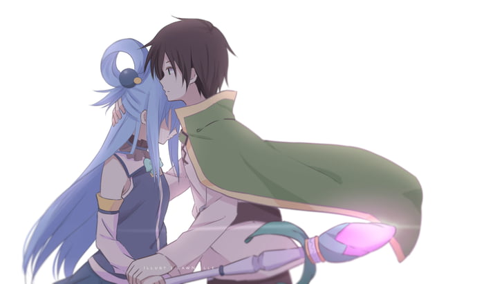 Kazuma and Aqua - 9GAG