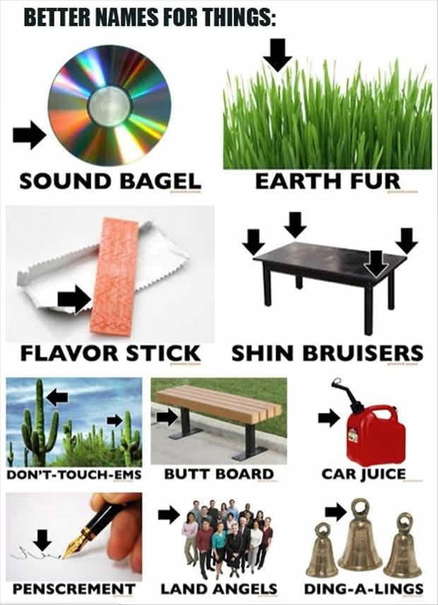 Better names for them - 9GAG