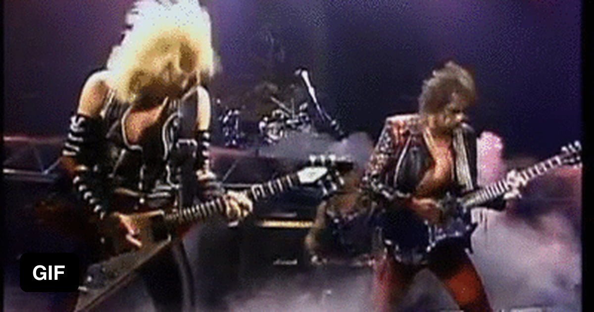 Judas Priest (1982) - headbanging 🤘🤘 - 9GAG