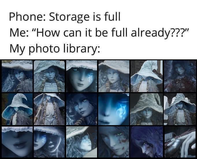 Also guilty for being a ranni simp - 9GAG