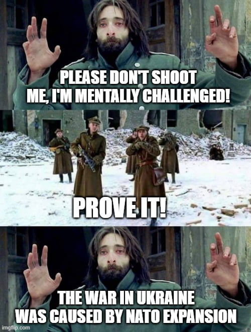 It was never about NATO. - 9GAG