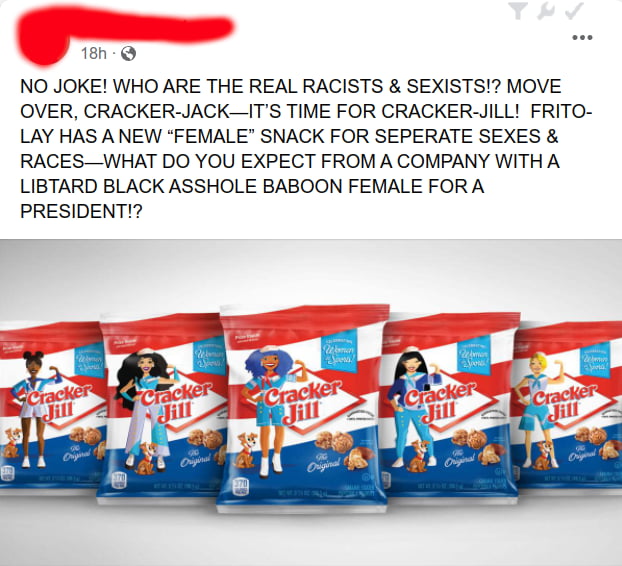 Racist facebook rage over snack food - 9GAG