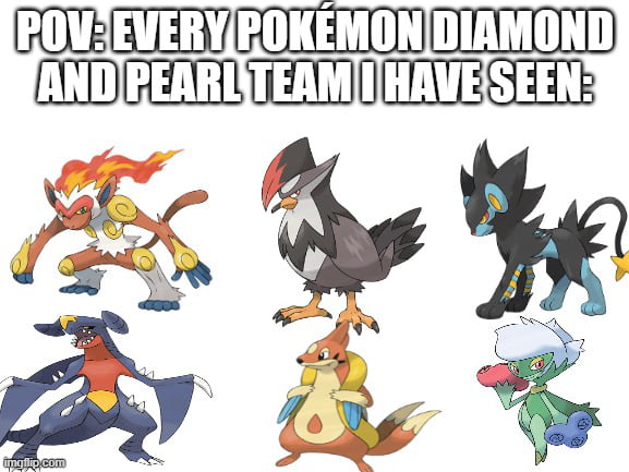 POV: You're looking at a post criticizing Gen 4 team variety - 9GAG