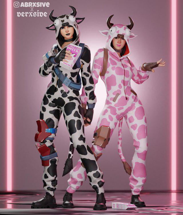 Would love to see a girl version of the cow skin - 9GAG