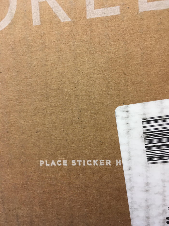 Place sticker h- - 9GAG
