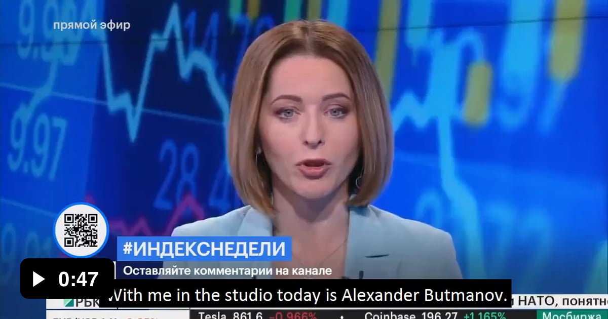 A snapshot of the Russian economy: an investment expert goes live on ...