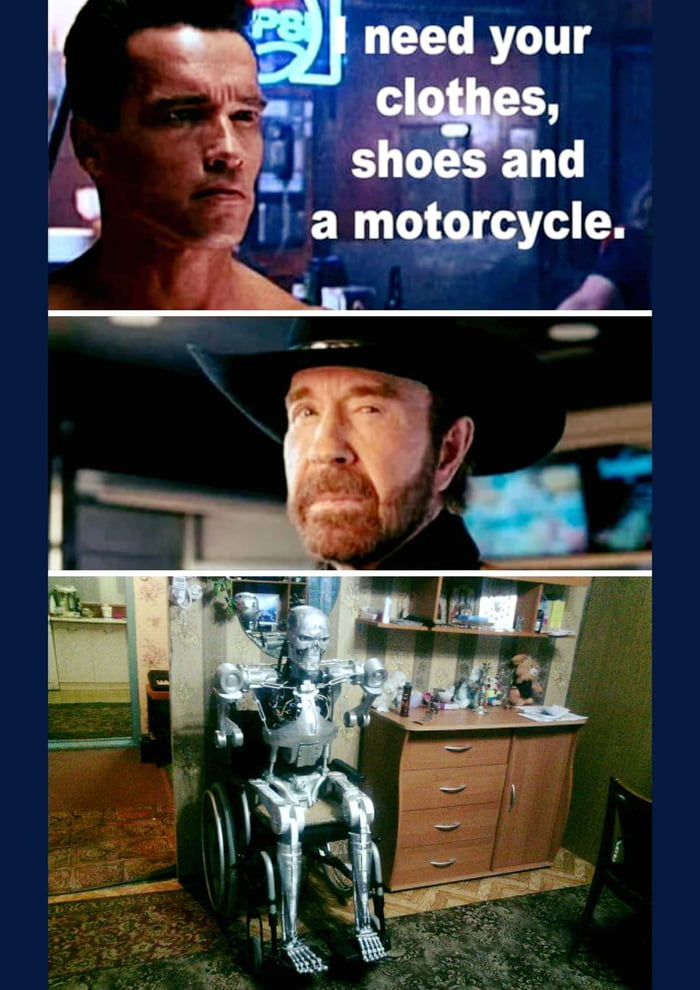 Terminator got terminated - 9GAG