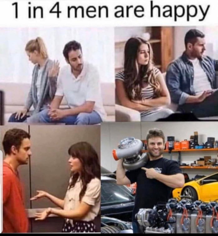 1 in 4 men - 9GAG