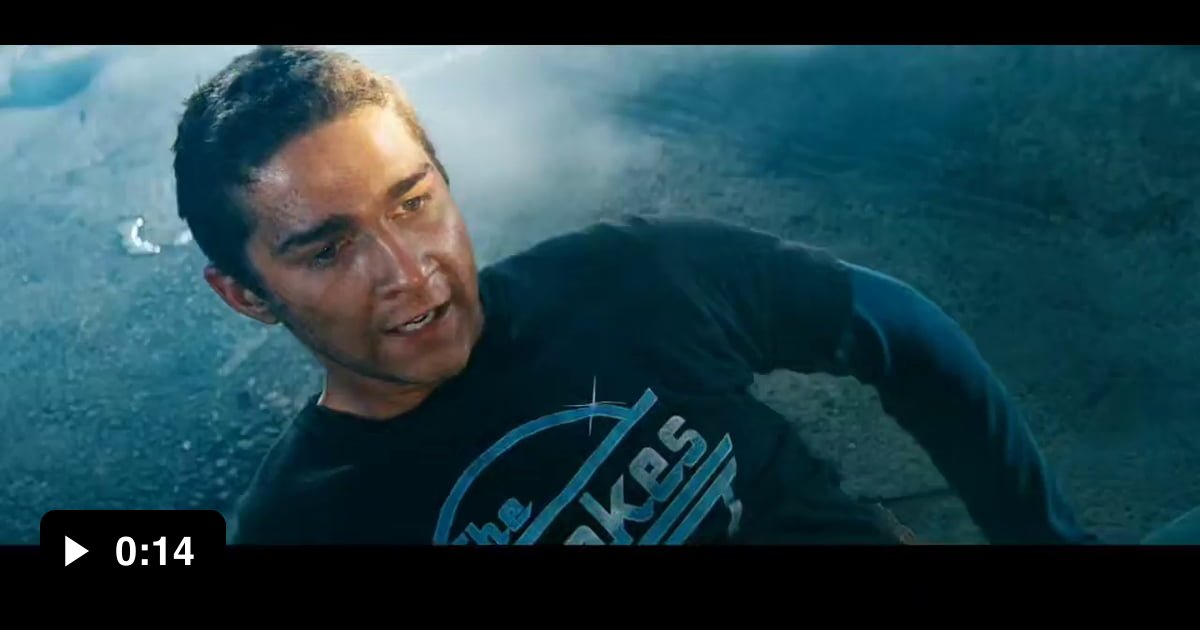 In transformers (2007) , Sam screams in fear when he first encounters a ...