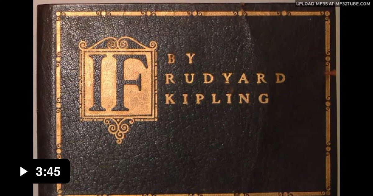 If by Rudyard Kipling - 9GAG
