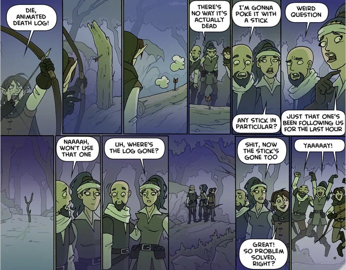 Problem solved... (Credits to Oglaf) - 9GAG