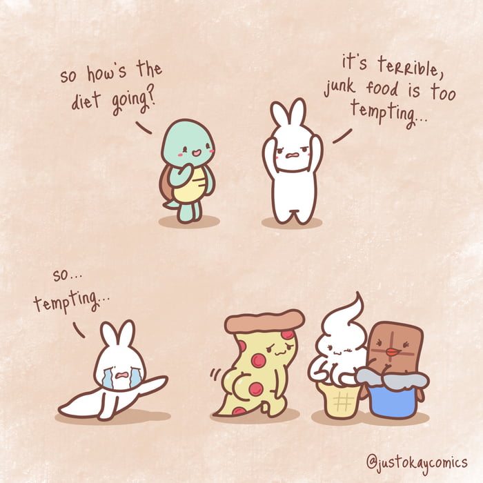 Junk food temptation. - 9GAG