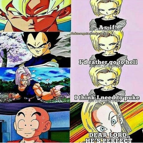 Best 30+ Android 18 fun on 9GAG