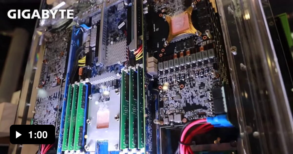 Immersion cooling looks immensely cool! - 9GAG