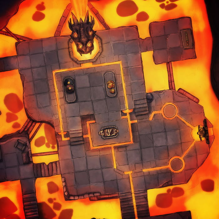Im putting together a DnD Battlemap, appropriately (and somewhat ...