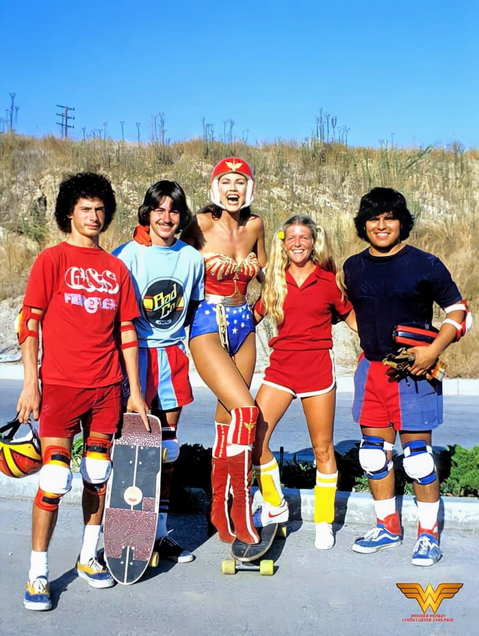 Skate Punk Wonder Woman 1978 - 9GAG