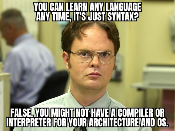 Just syntax? - 9GAG