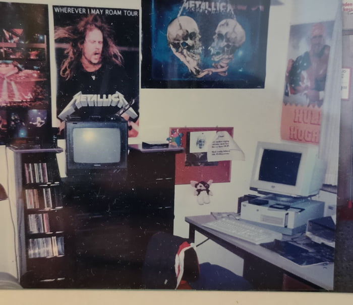 My setup early/mid 90s... - 9GAG