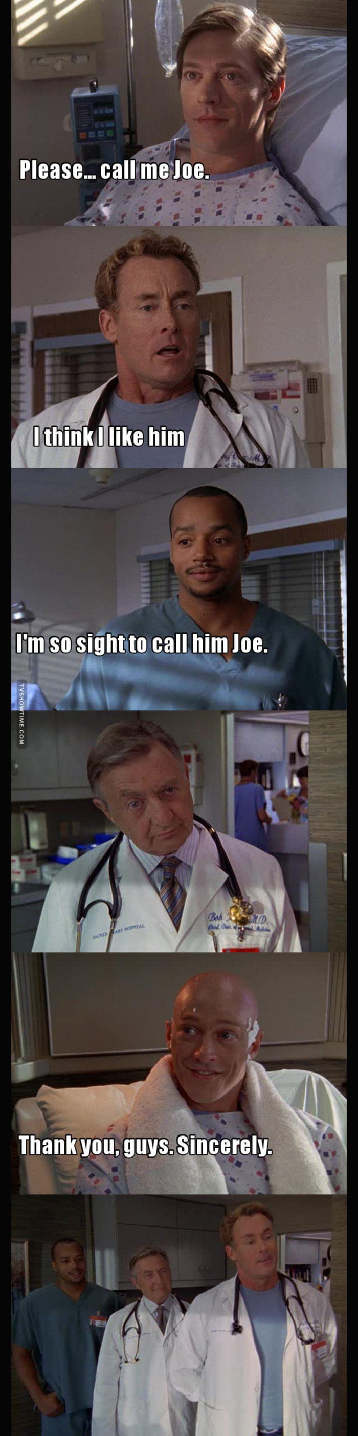 Please.. Call me Joe (Killer smile) - 9GAG