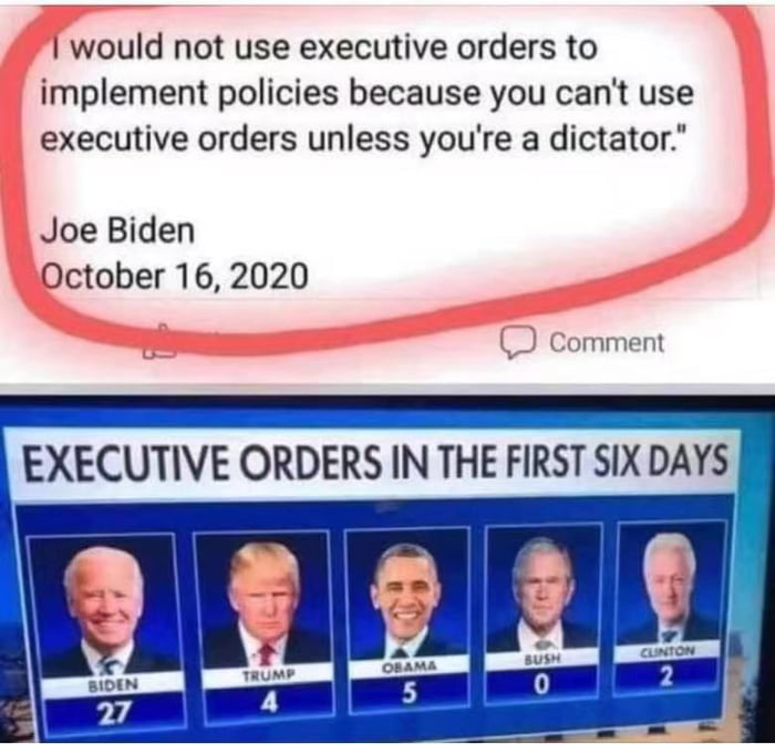 How many executive orders needed to be considered a tyrant now again? - 9GAG