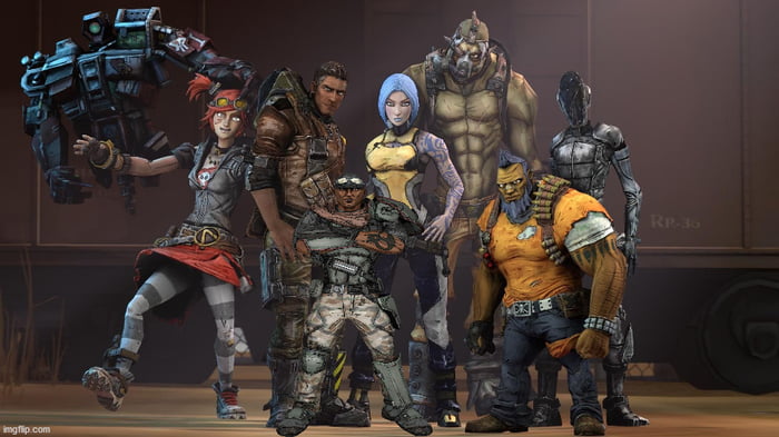 The borderlands crew is here - 9GAG