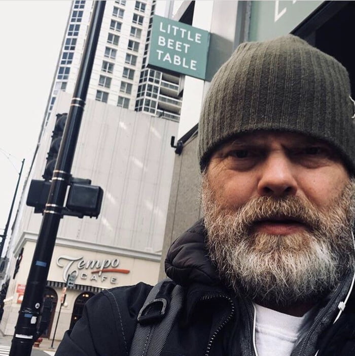 Did you know that Ron Swanson is just Dwight with a beard? - 9GAG