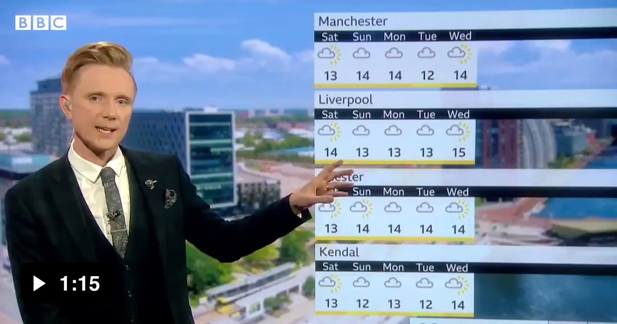 BBC Weatherman absolutely shreds a drum kit immediately after ...