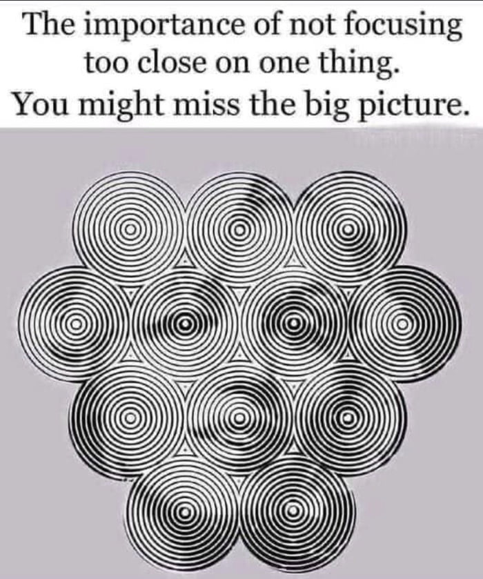 Don’t focus too much - 9GAG
