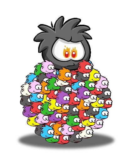 The Puffle King, ruler of the wilderness of Club Penguin - 9GAG