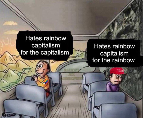 Loves rainbow capitalism for the capitalism - 9GAG