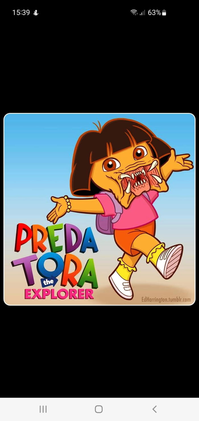 Preda-dora; explorer of skeletons - 9GAG