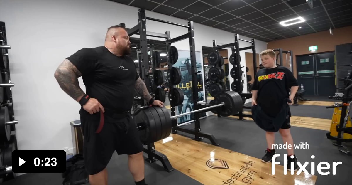 Eddie Hall vs Maximus Hall - 9GAG