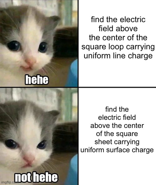 Continuous charge distributions meme - 9GAG