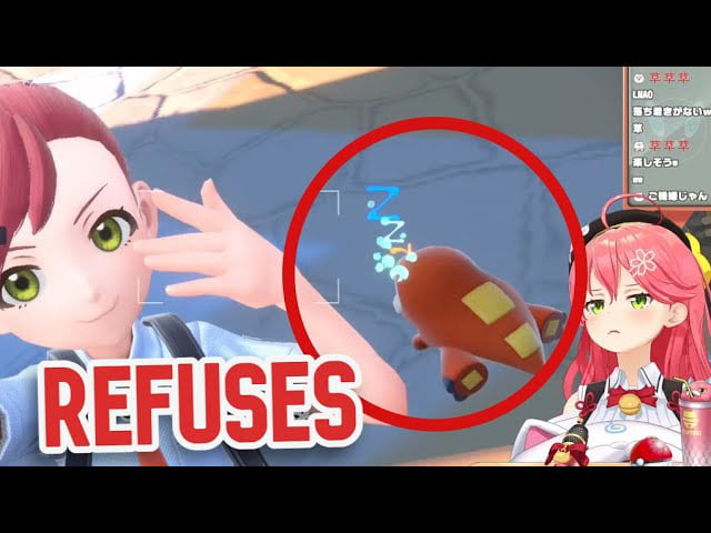 Miko's Pokémon Refuses To Take A Pic With Her - 9GAG