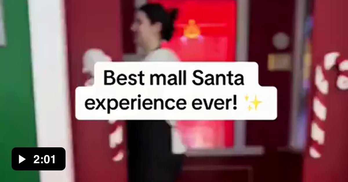 Best Mall Santa Experience Ever - 9GAG