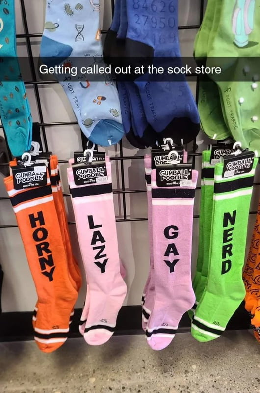 Gay socks - 9GAG