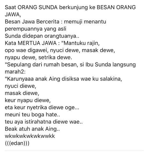 Alkisah sunda jawa - 9GAG