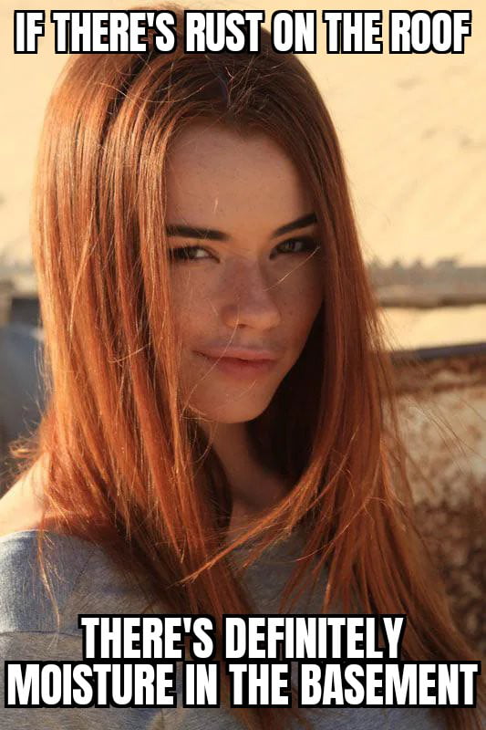 Always check the basement for moisture - 9GAG