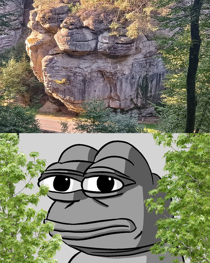 Pepe the ROCK [49.81740, 6.37956] - 9GAG