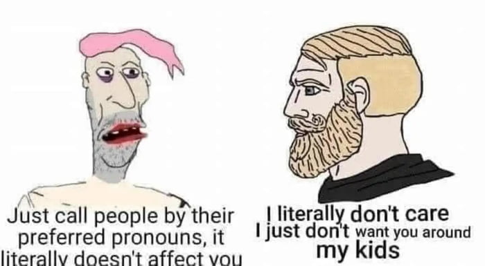 They/them because they occupy two seats - 9GAG