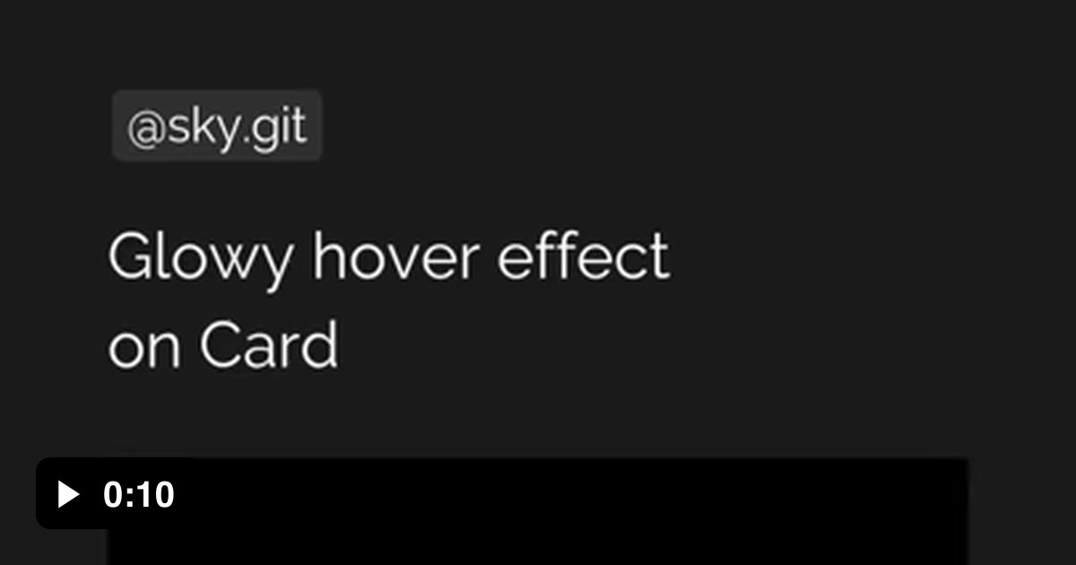 Glowy hover effect on Pricing card made by Ines - 9GAG