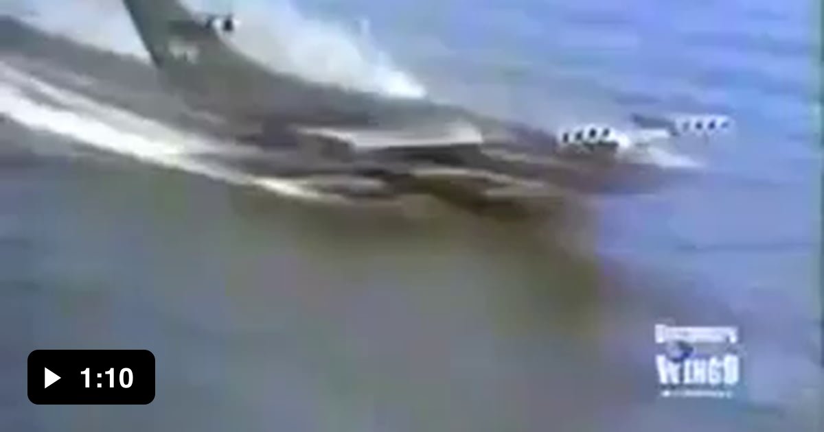 The Caspian Sea Monster, formally known as the Ekranoplan, flying 3 ...