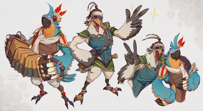 Finally got around to drawing Kass & Penn, the best bird bros - 9GAG