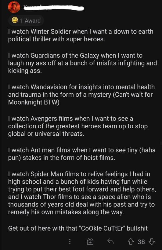 Average Marvel Fan. - 9GAG