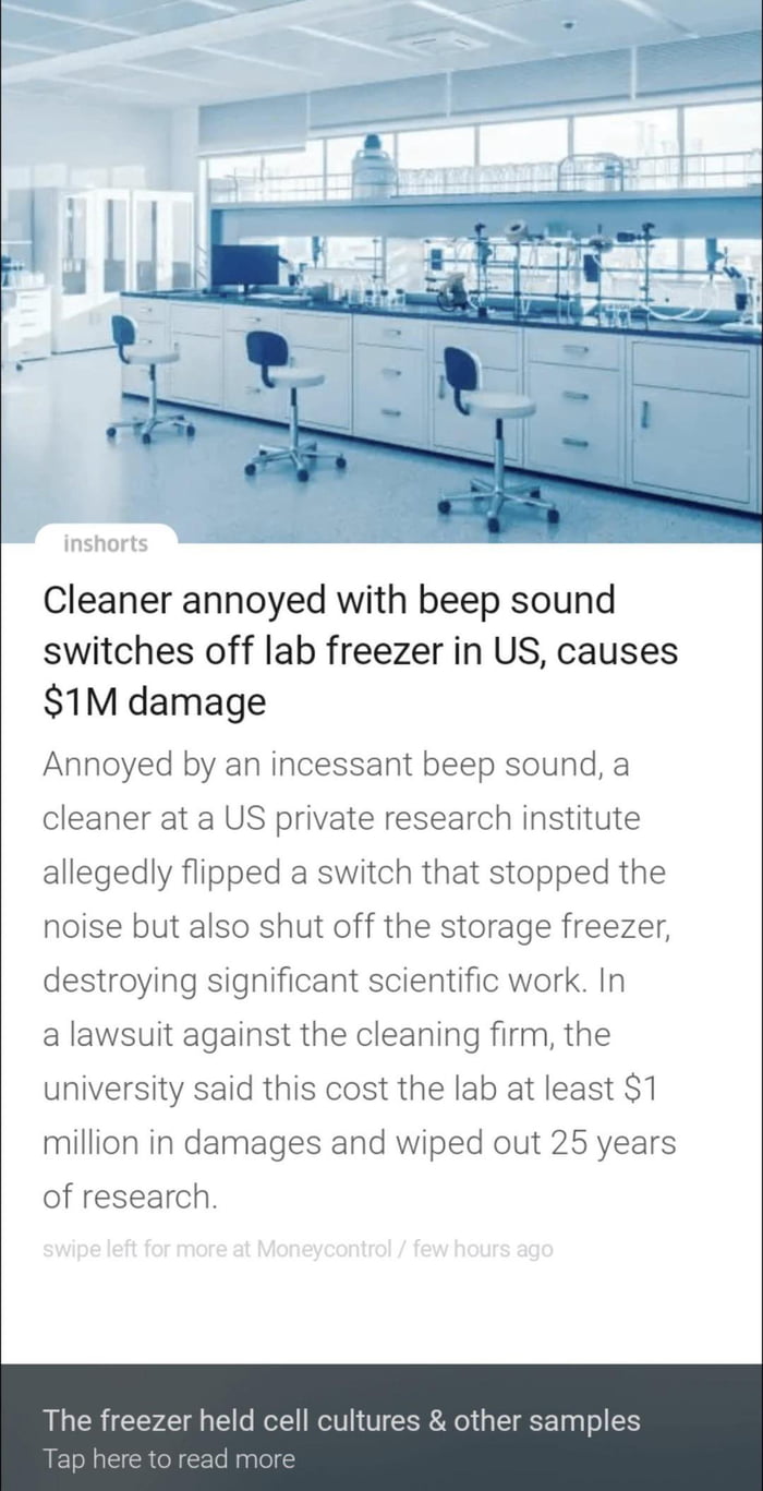 Lab is cleaned boss - 9GAG